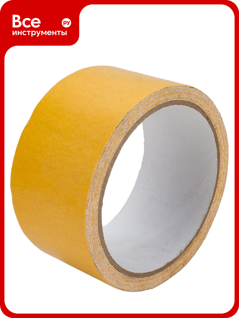 Двусторонний скотч GAVIAL тканевый 50мм10м 210 для надежного крепления