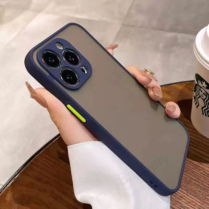 Синий матовый чехол Realme 15 5G/15 Pro 5G
