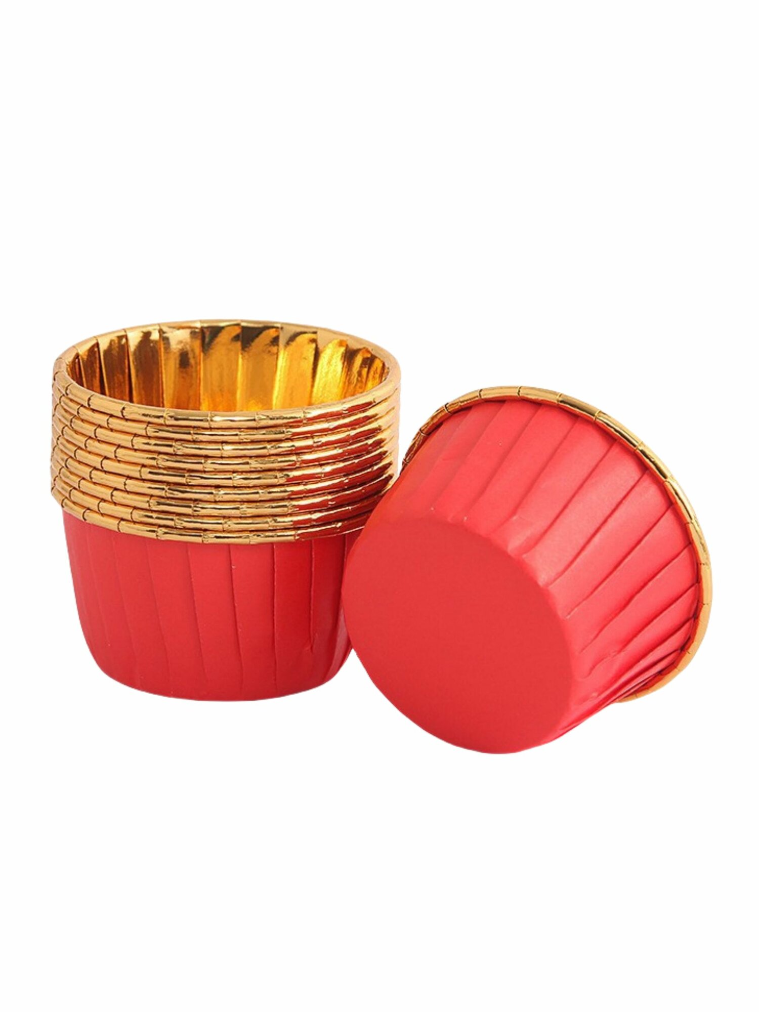 Форма для выпечки, запекания кексов, маффинов и капкейков, одноразовая, 100 штук