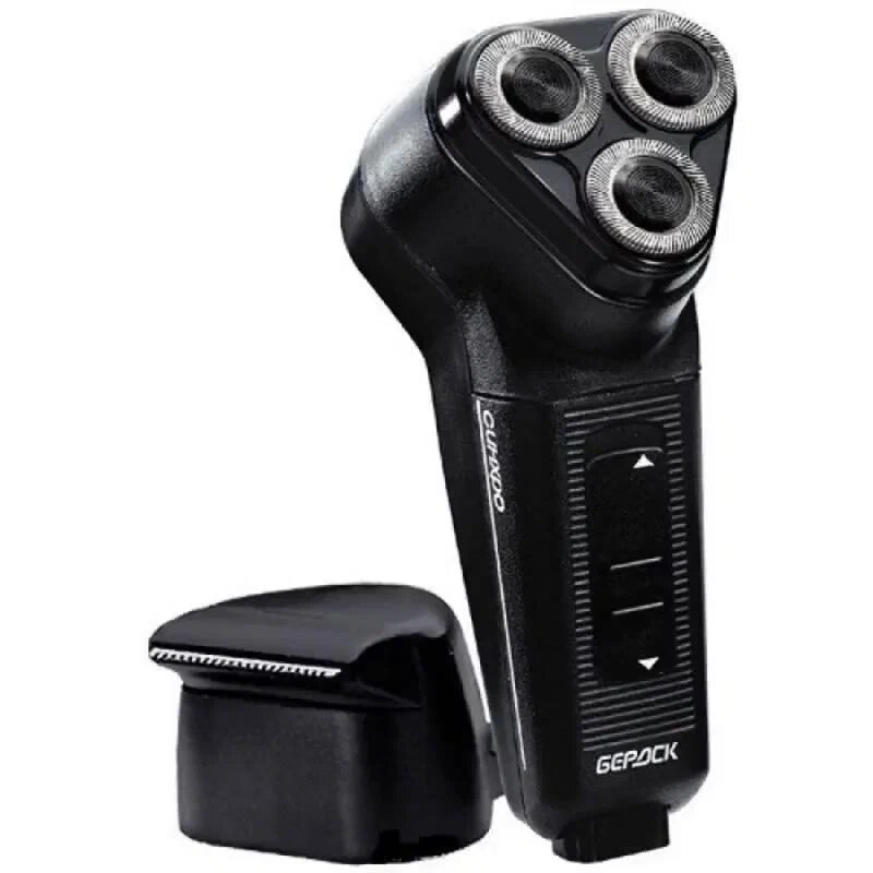 Бритва Бердск 3232 (черный, роторная, сухое,3 головки, от сети)