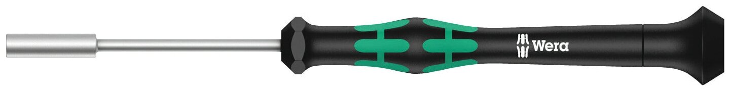 Отвертка торцевая WERA Kraftform Micro 2069 для электроники, 3.5x60 мм, 118118