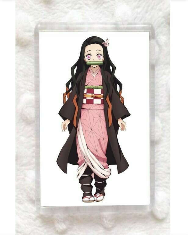 Магнит акриловый Клинок рассекающий демонов, Истребитель демонов №23