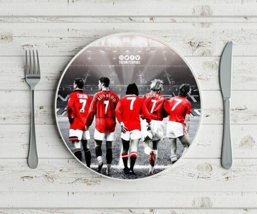 Тарелка Manchester United, Манчестер Юнайтед №5