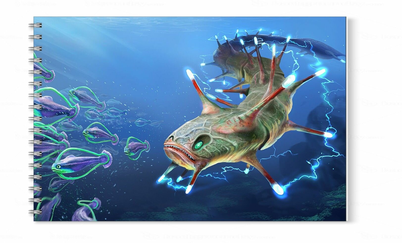 Альбом для рисования Mewni-Shop А4 Subnautica, Сабнатика - 0008