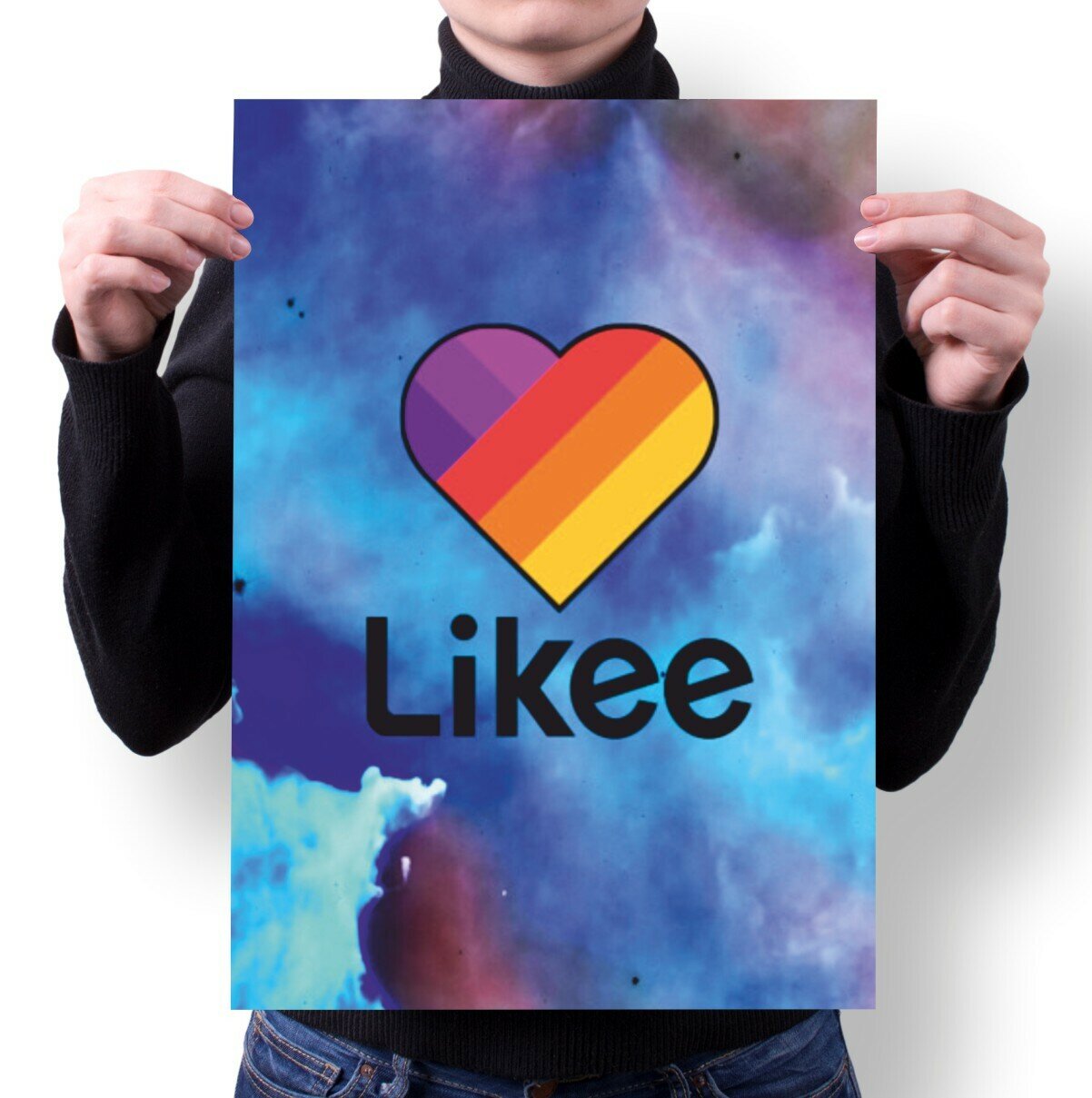 Плакат А4 Принт "Лайки, Likee" - 16