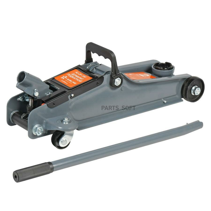 AIRLINE AJ-2F-310 Домкрат подкатной 2т 90-340мм низкопрофильный (AJ-2F-310) ()