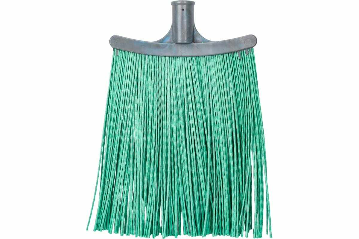 Gigant Метла синтетическая плоская 280x310 мм большая с евро резьбой GAV-38 для уборки