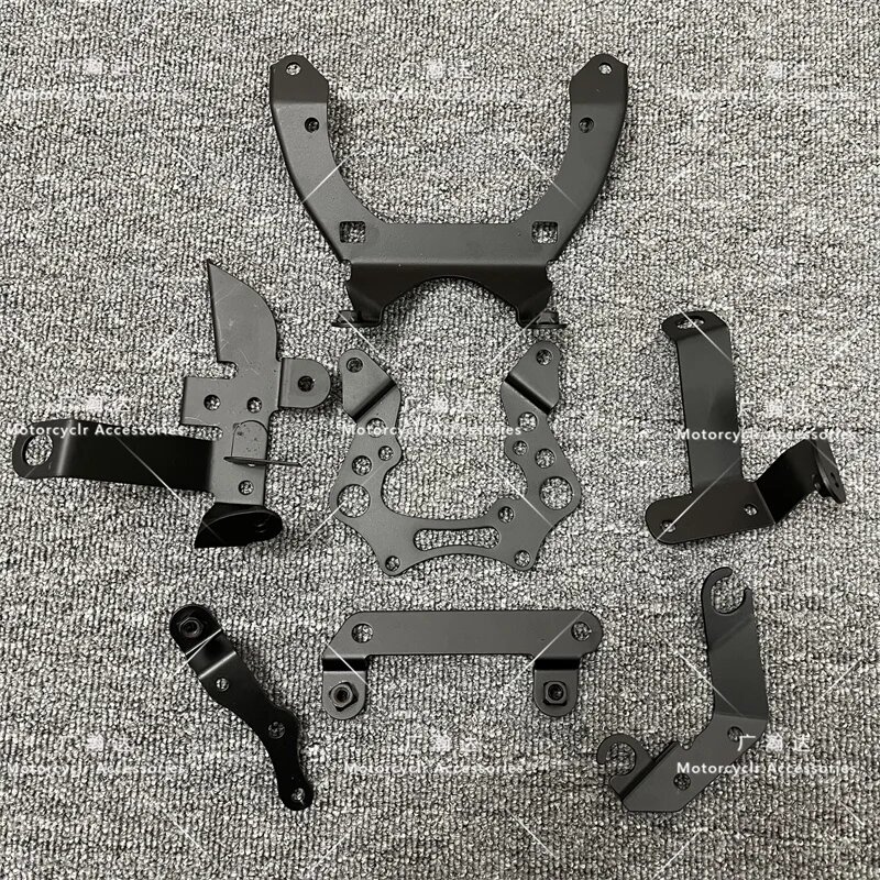 Подходит для мотоцикла Yamaha, кронштейн для фар, крепежный кронштейн, кронштейн для фары, железная рама, подходит для XJ6 XJ6N
