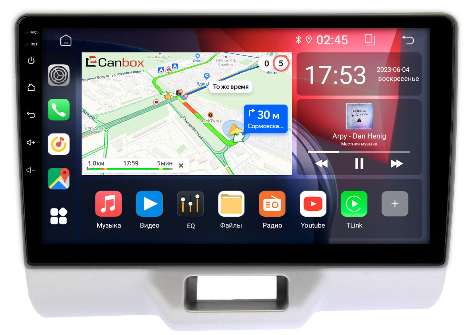 Штатная магнитола Canbox GTR9-9324 для Suzuki Every 6 2015-2026 4/64 Android 10 (IPS, DSP, CarPlay)