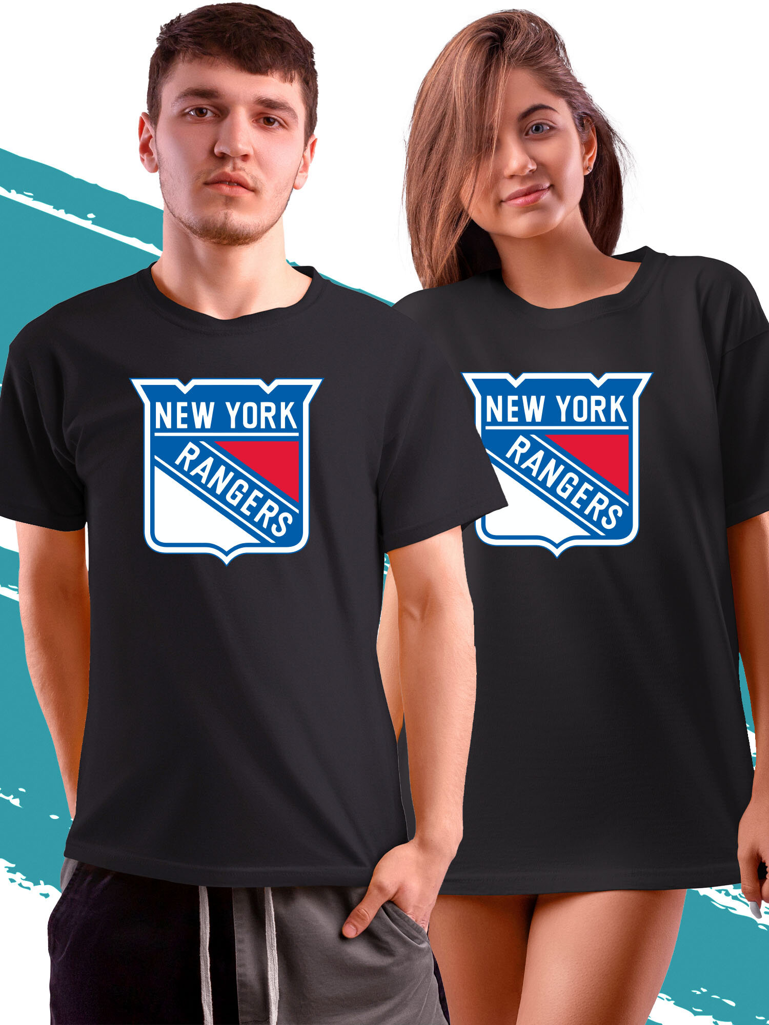 Футболка New York Rangers-Нью-Йорк Рейнджерс