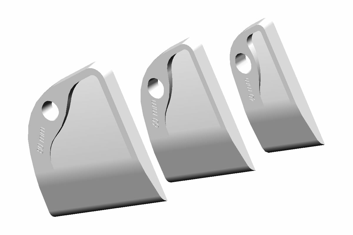 Строй Полимер парус Набор шпателей для затирки и углов 3 шт 40х60х80 код 1116