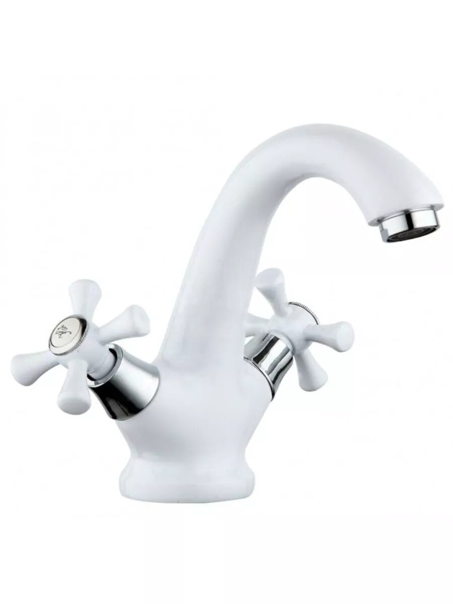 Смеситель Frud R10332, для раковины, двухрычажный, керамический картридж