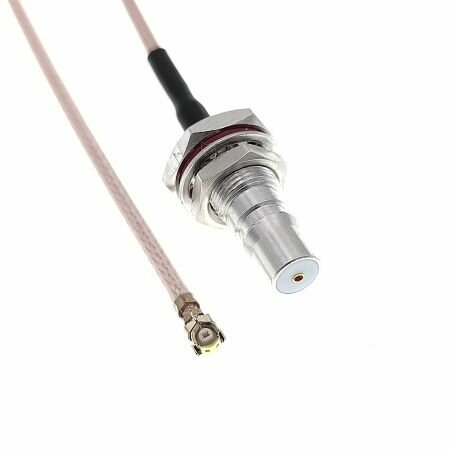 Адаптер для модема (пигтейл) U. fl(IPEX)-QMA(female) кабель RG178 15см.