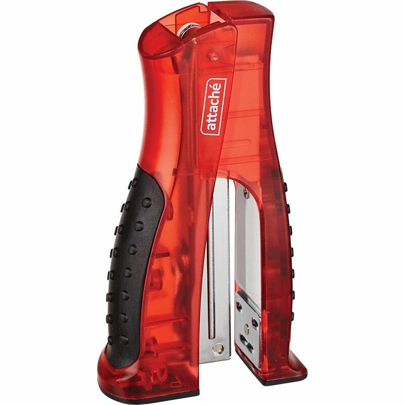 Степлер 20л ATTACHE 9918, 24/6-26/6, вертикальный, красный 159005