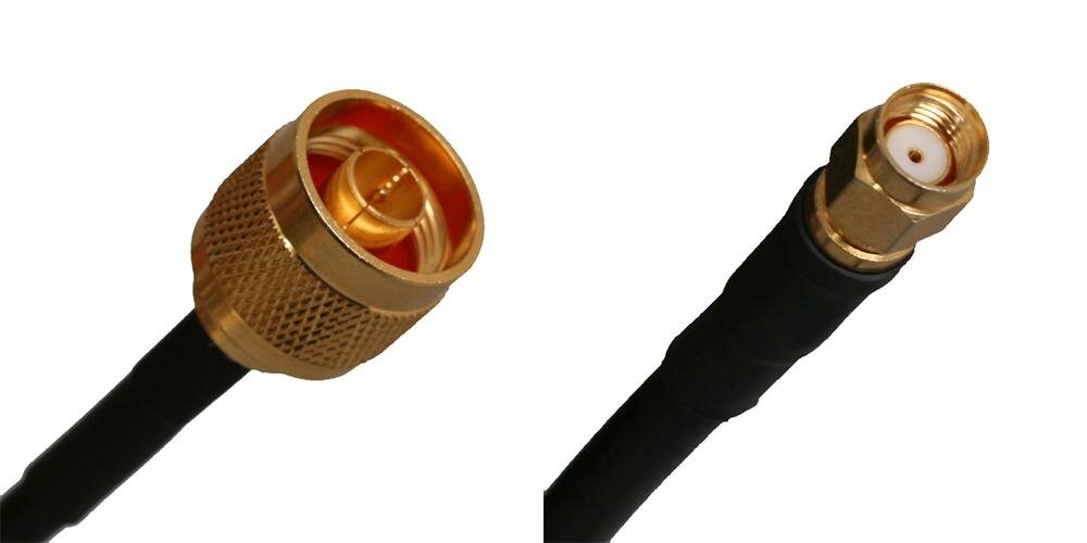 Кабель RP-SMA-Male/N-Male RF240, 500 мм