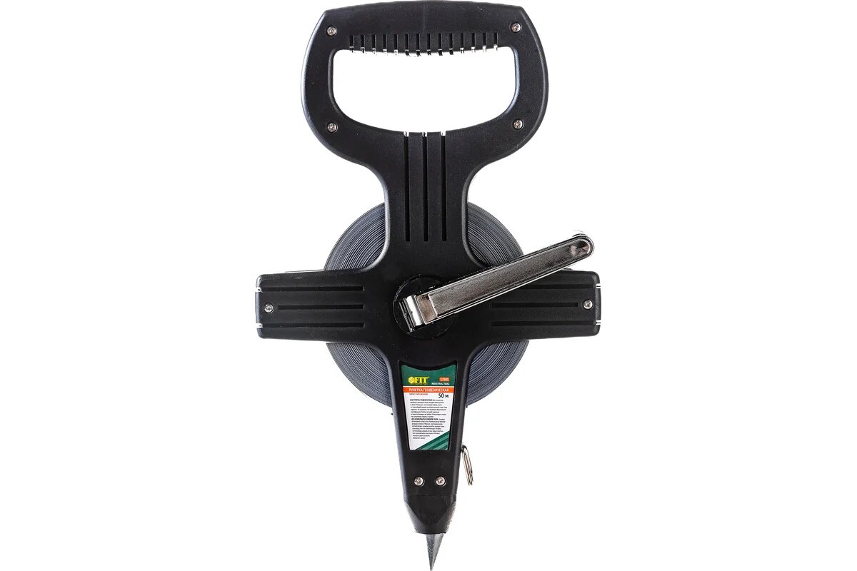 FIT IT Рулетка землемерная, стальная лента, 50 м 17800