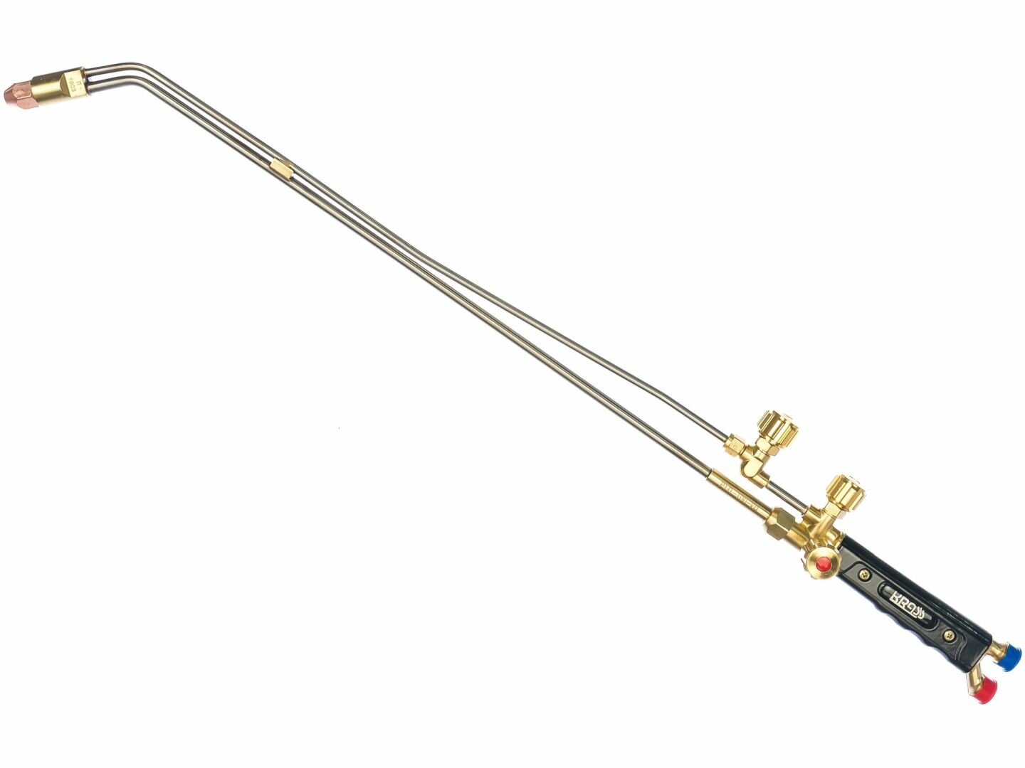 Резак пропановый KRASS Р1П-100-УД (вентильный до 100 мм) L=765 мм нар №1/ вн №1,2,3,4