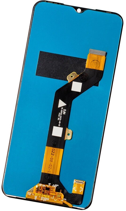 Дисплей для Tecno Spark 8C (KG5n) в сборе с тачскрином Черный - (ORIG)