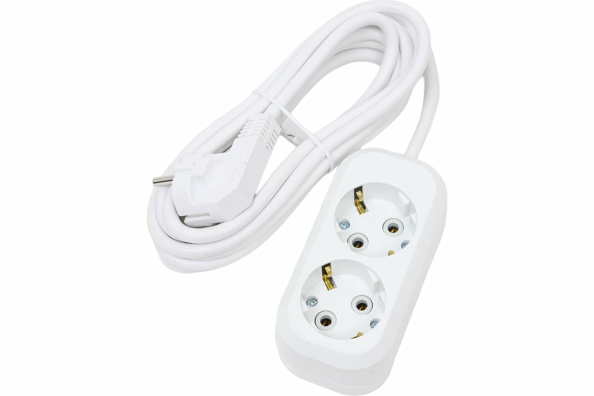 Makel MGP113 Удлинитель с заземлением 2х3 м, кабель 3G1.5, пластиковый корпус