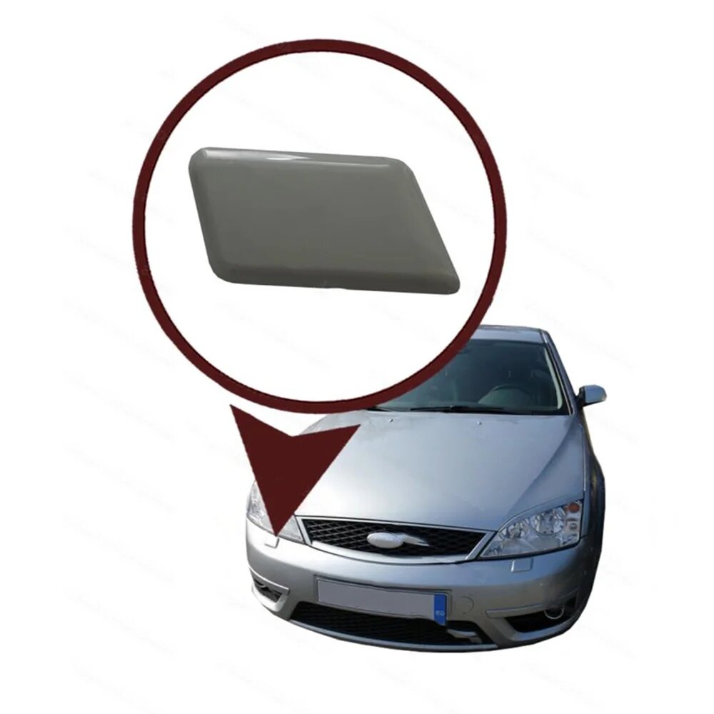 1 пара левая и правая насадки для омывателя фар комплект крышек для Ford Mondeo 3 III 1S7113L018AE