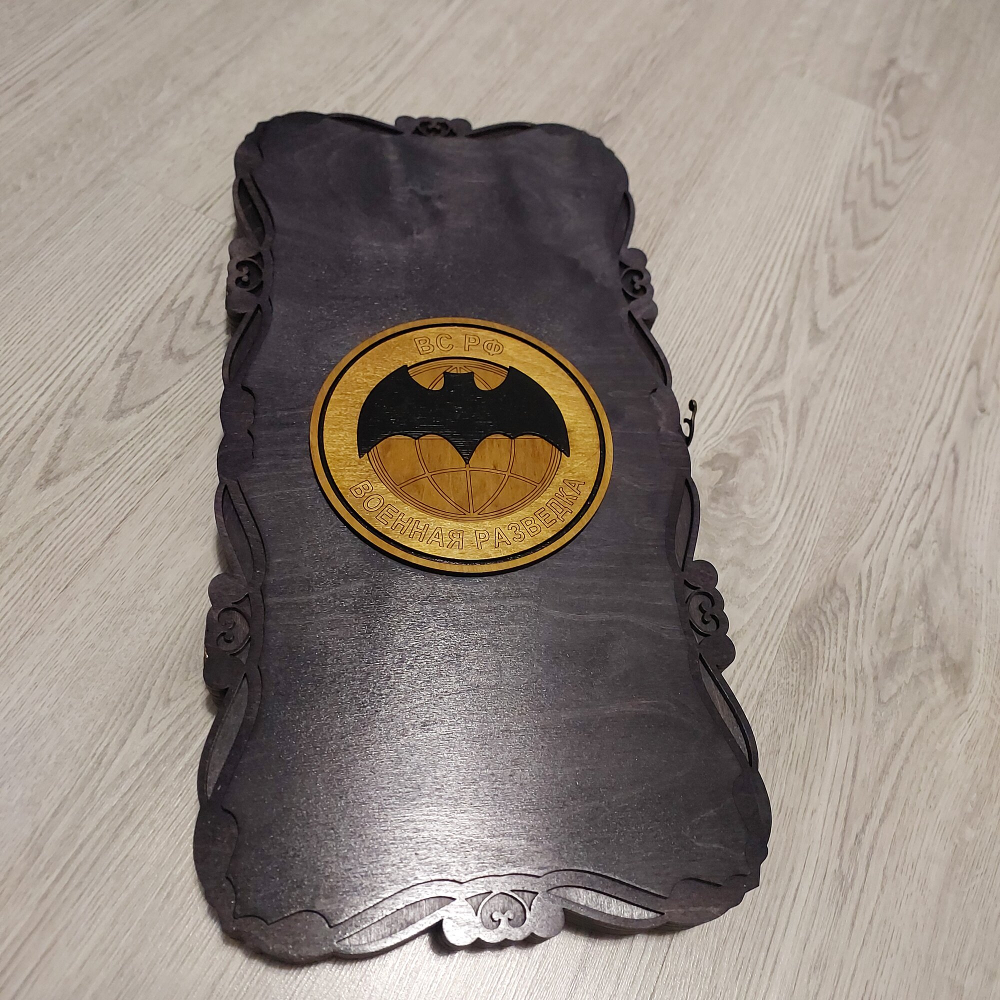 Нарды ручной работы со стеклом