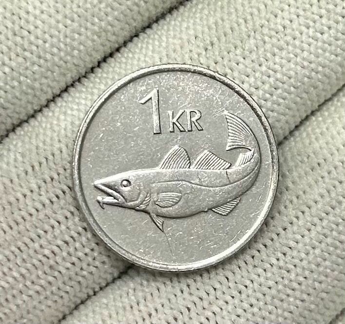 Исландия 1 крона 2000-2020 года