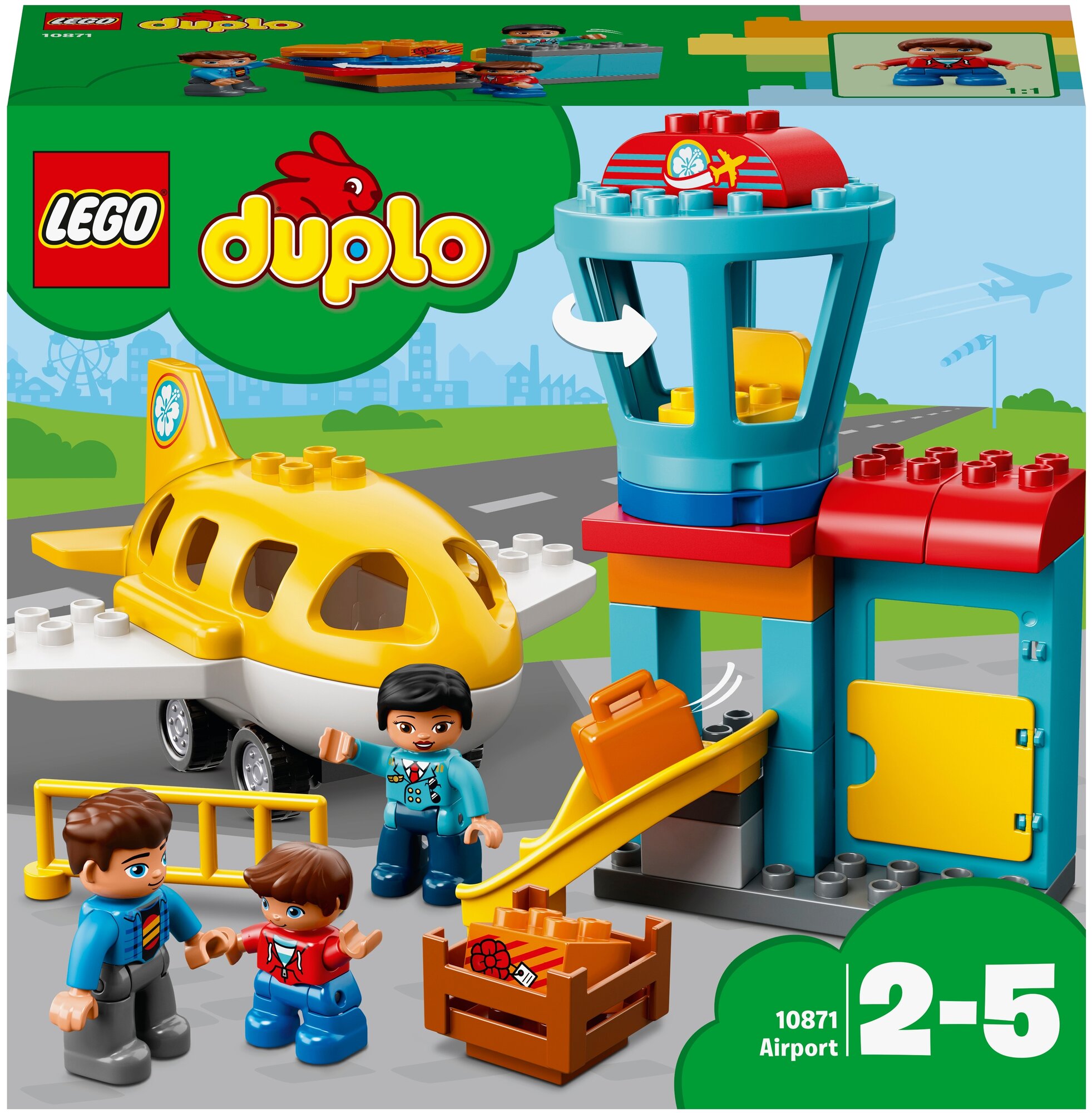 Конструктор LEGO DUPLO 10871 Аэропорт, 29 дет.