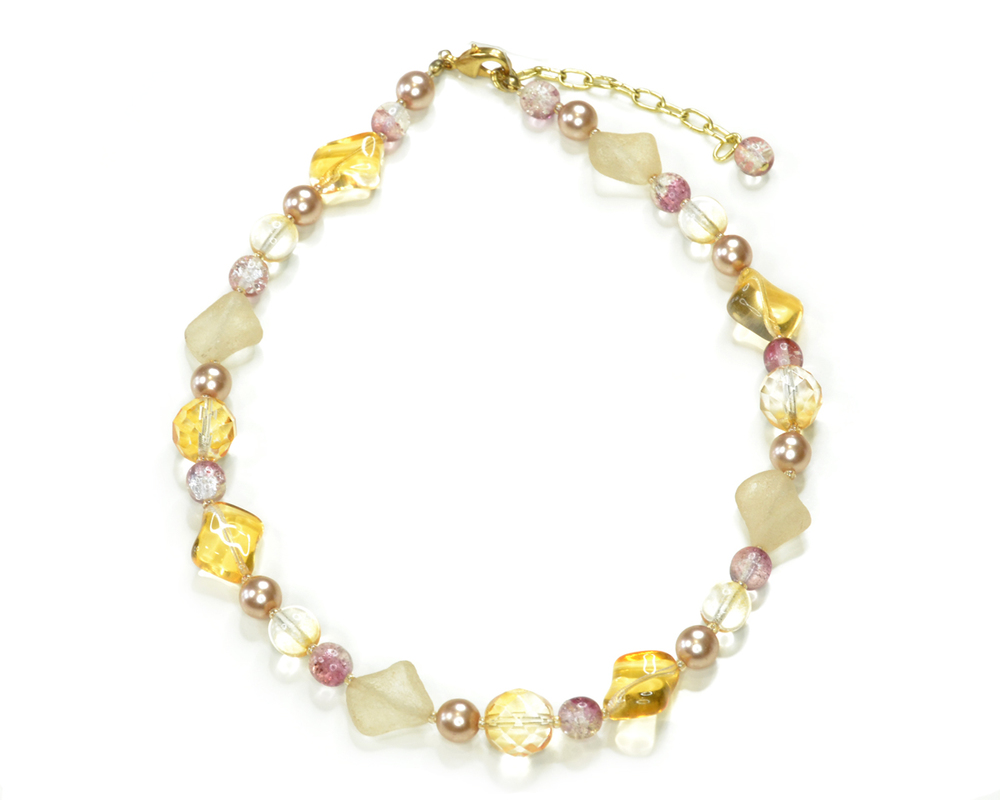 Бусы, хрусталь