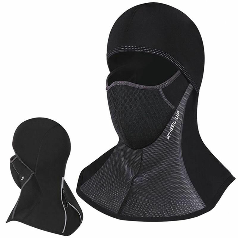 Балаклава Wheel Up маска шапка подшлемник с фильтром и молнией, для сноуборда, снегохода, лыж и других видов спорта