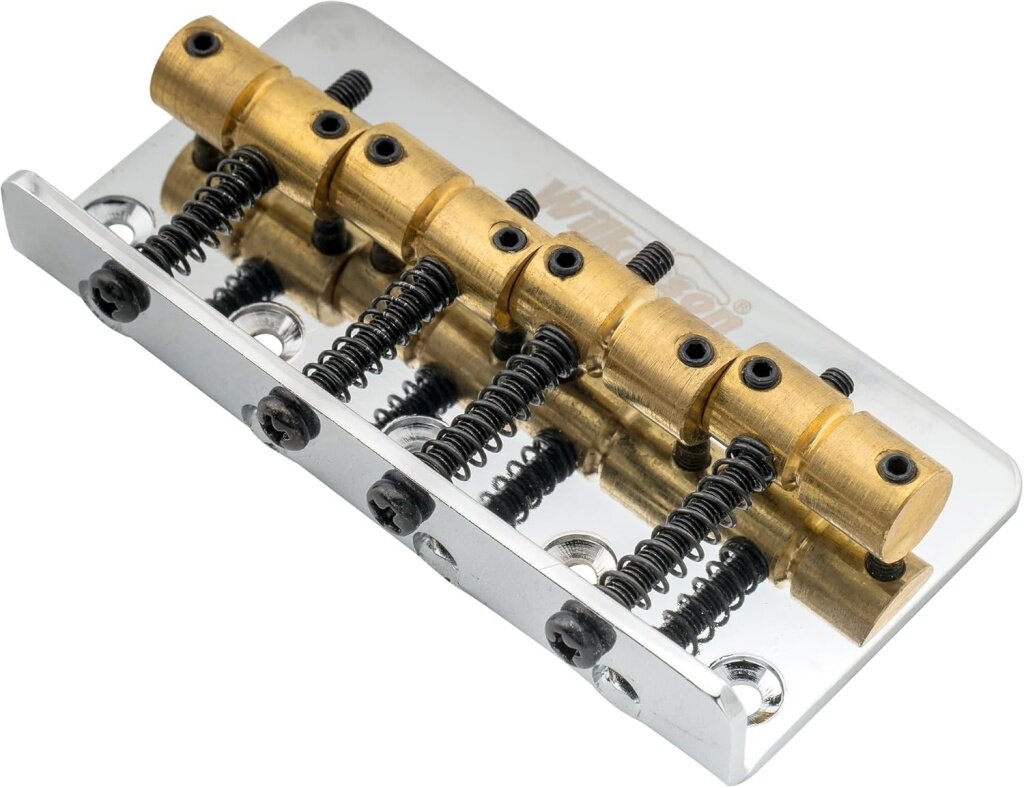 WOB41-CR M Series Бридж для бас-гитары, хром, Wilkinson