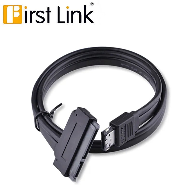 Кабель питания Esata (estao) для Sata, двойной разъем USB 12 В 5 В, комбинированный до 22 контактов (7 контактов + 15 контактов) для 2,5 дюймового жесткого диска 3,5 дюйма
