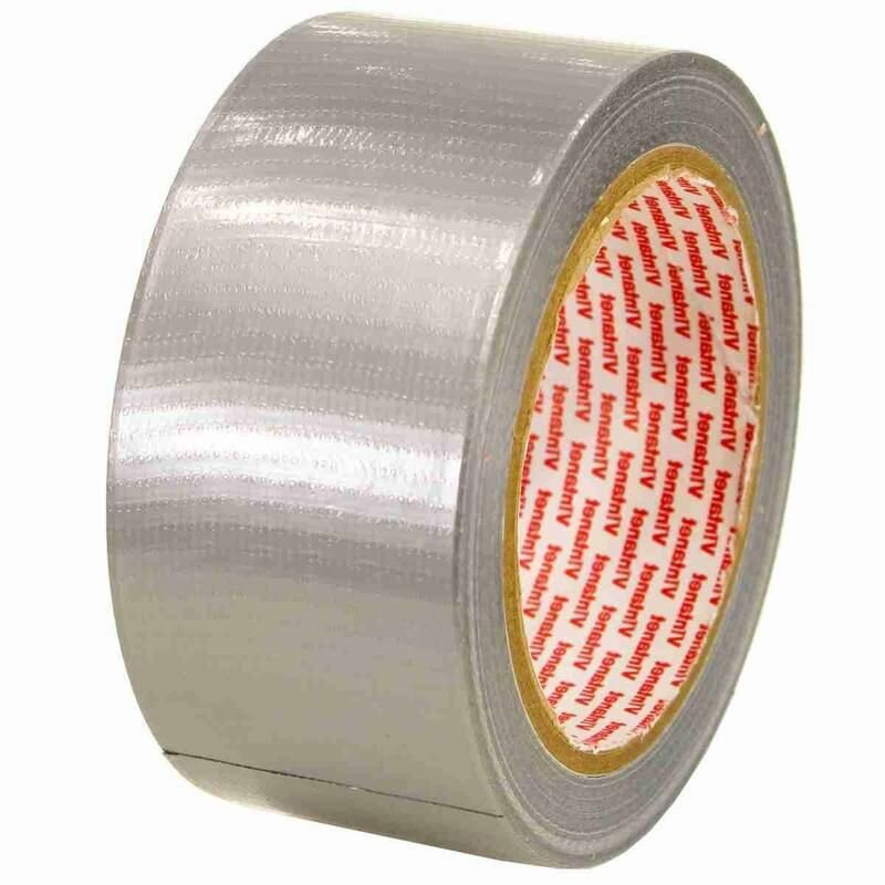 Vintanet Клейкая лента, монтажная, армированная, 50 мм х 50 м, серебряная