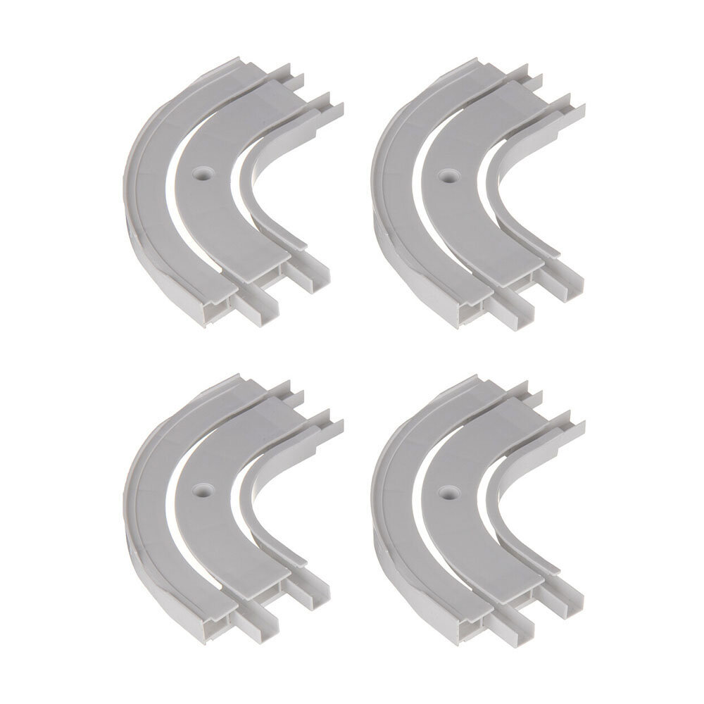 Соединитель для карниза двухрядный поворотный круглый внешний (4 шт.)