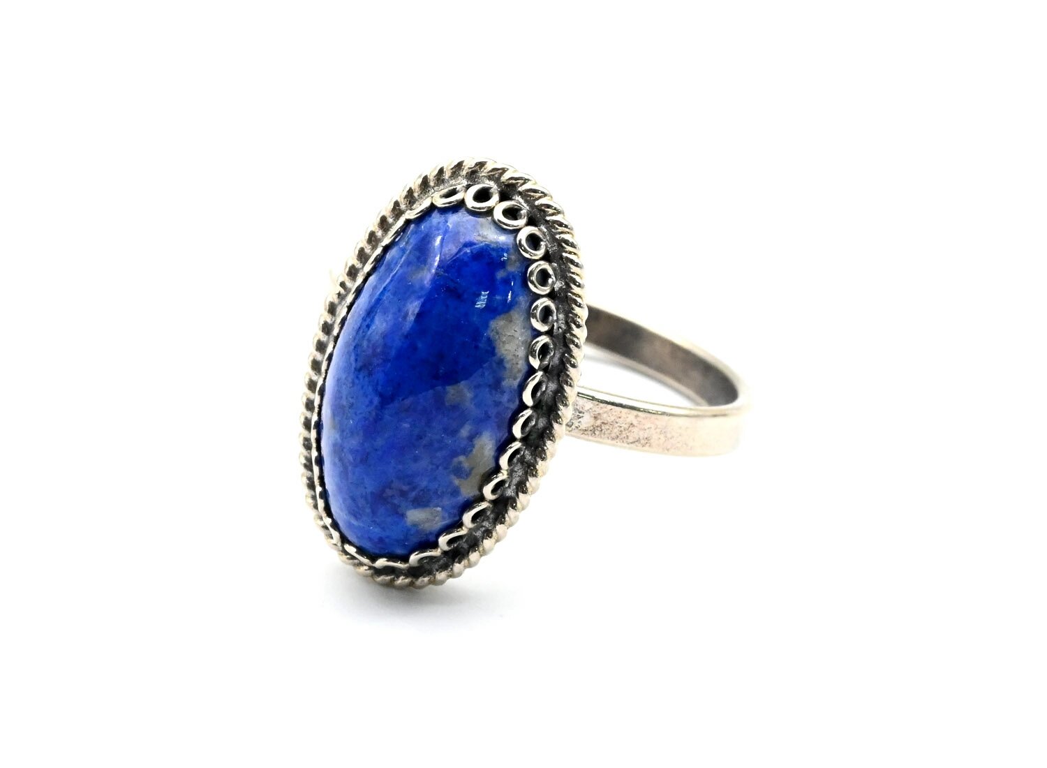 Кольцо, лазурит