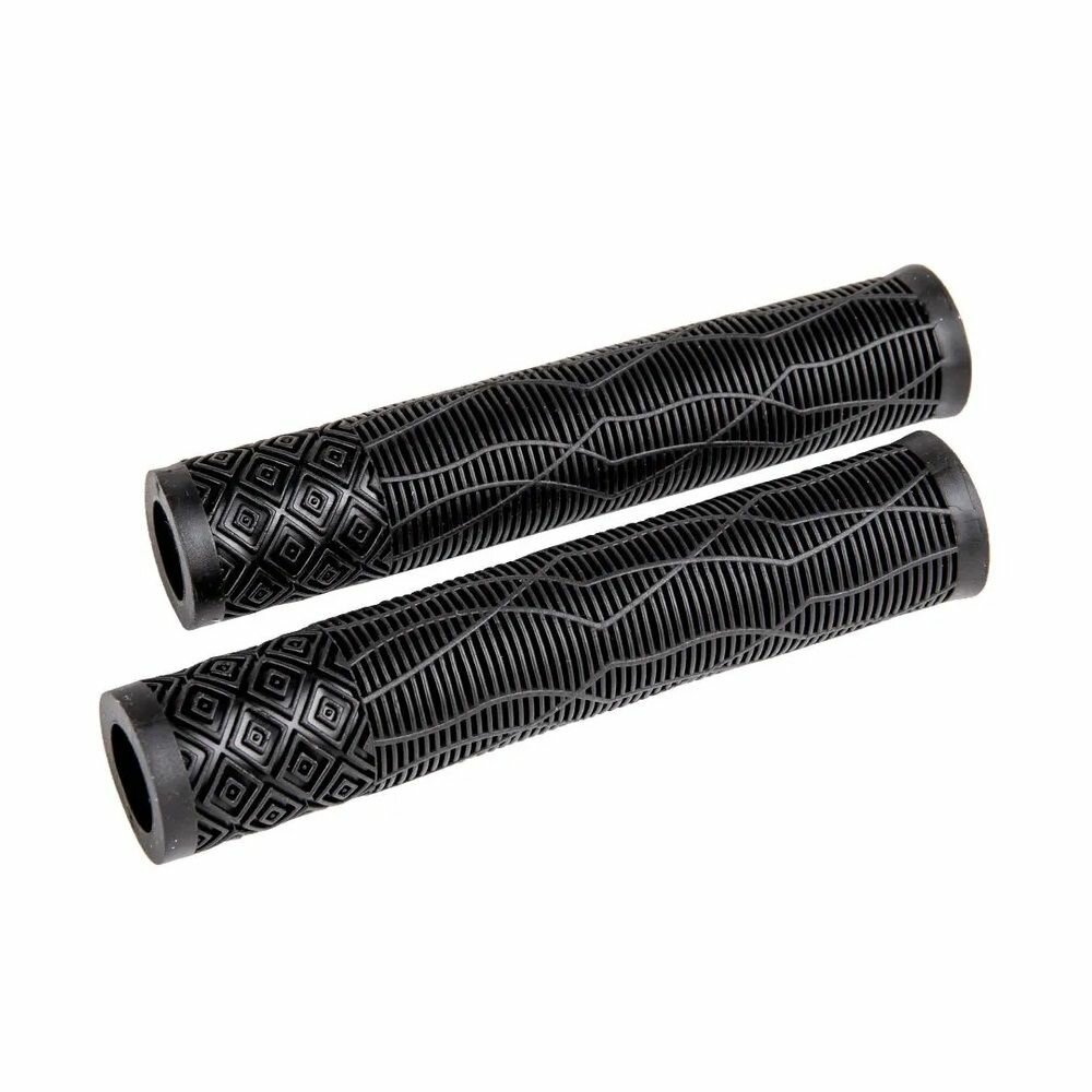 Набор TECH TEAM грипсы 2шт с барендами Drop, 160mm, black на трюковой самокат