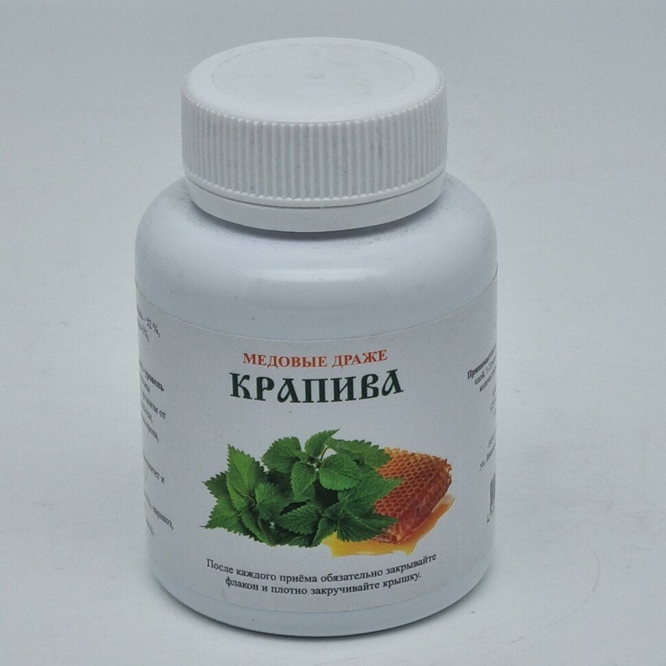 Драже медовое крапива 90гр