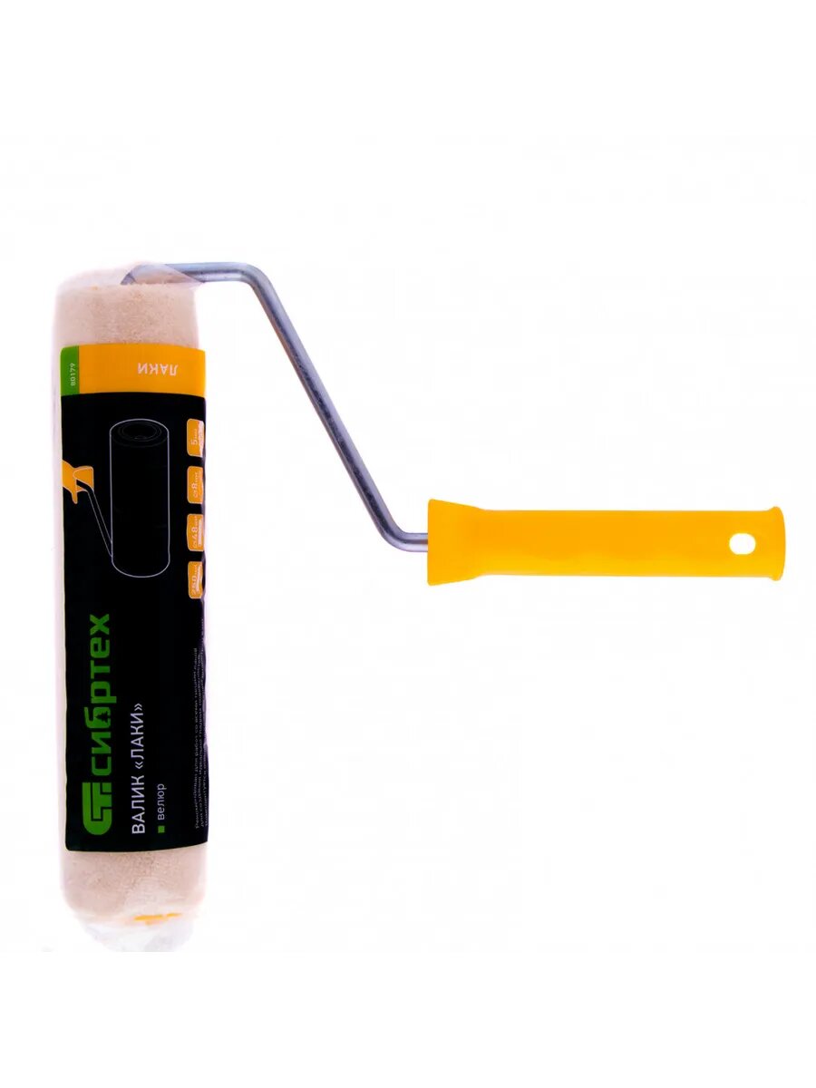 Валик Лаки, 250 мм, ворс 5 мм, D 48 мм, D р, СИБРТЕХ, 80179