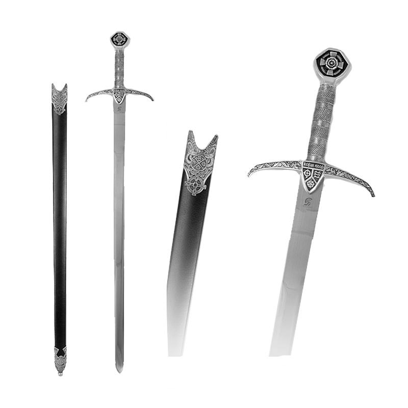 Игрушечный меч Art Gladius "Меч Робин Гуда", металл, длина 108 см, в ножнах