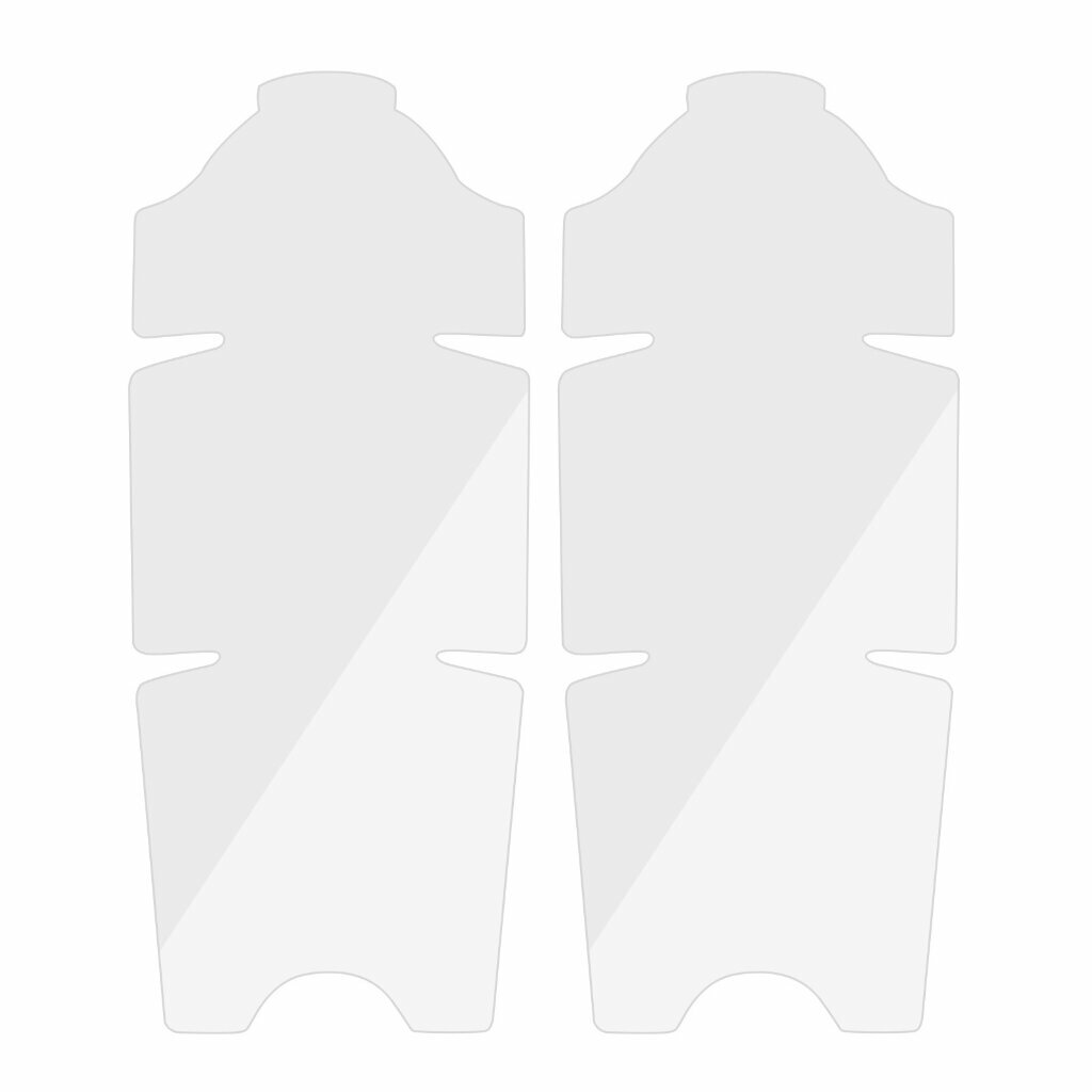 2 листа прозрачной защитной пленки для горного велосипеда bicycle crank 3M-style A