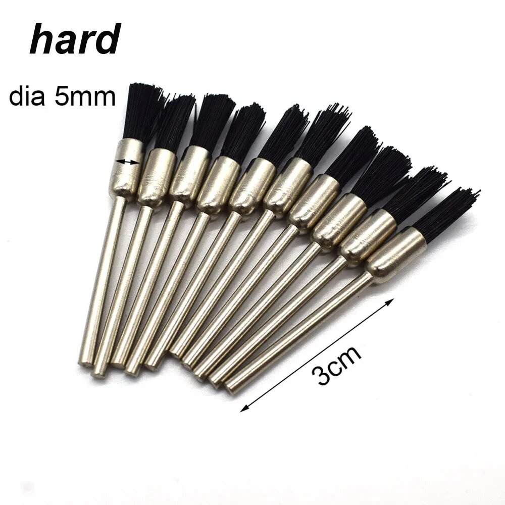 Кисточки из латунной проволоки для полировки GH106 10pcs hard