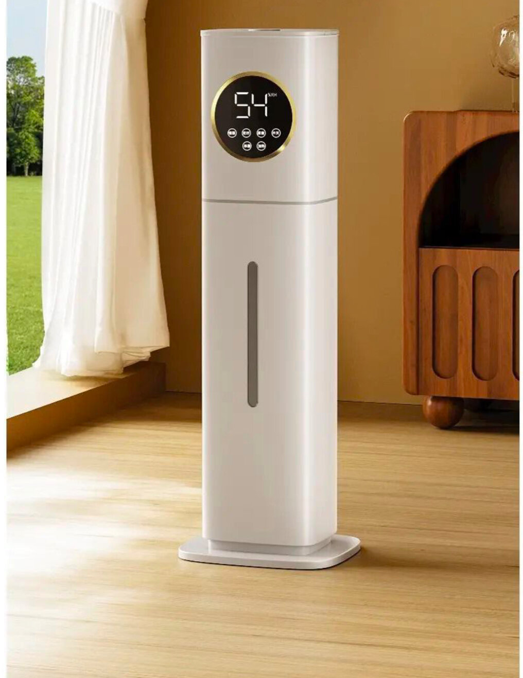 Очиститель воздуха, ультразвуковой, с дисплеем, с пультом, 8 л