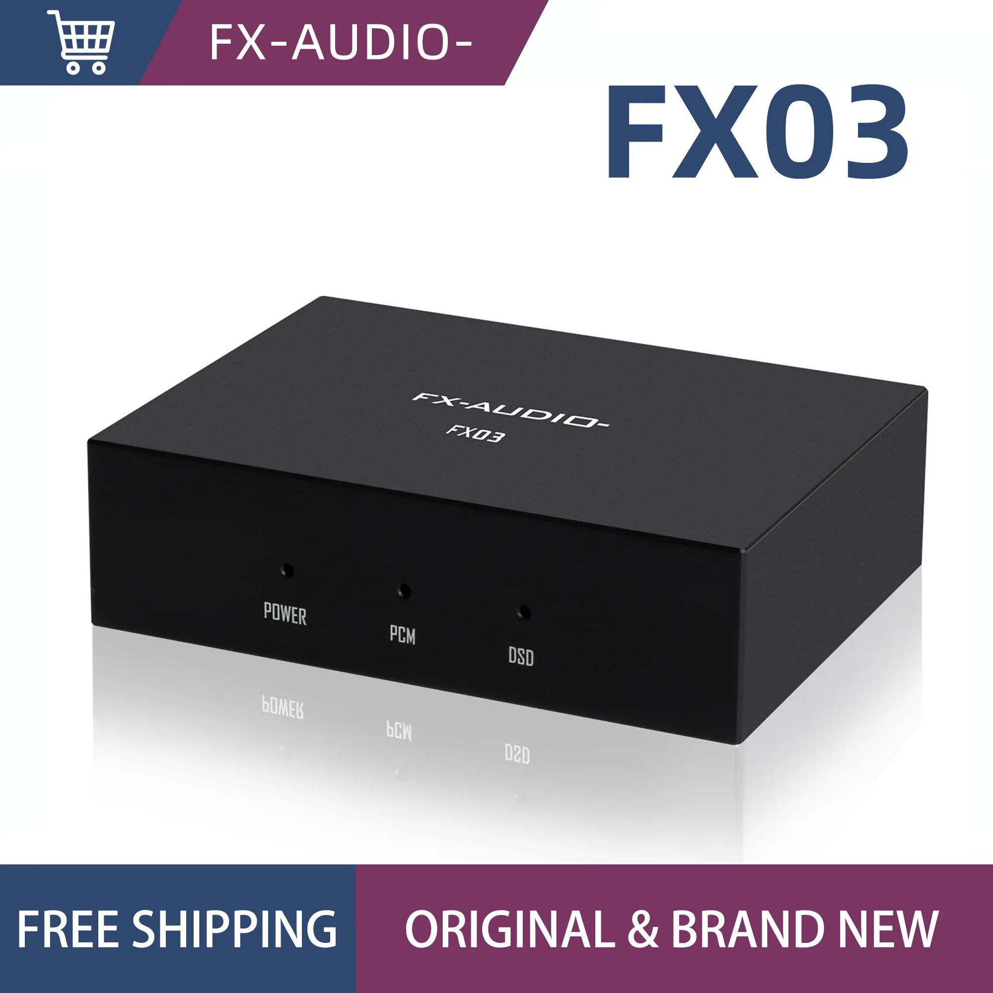 FX-AUDIO FX-03 USB ЦАП, Черный