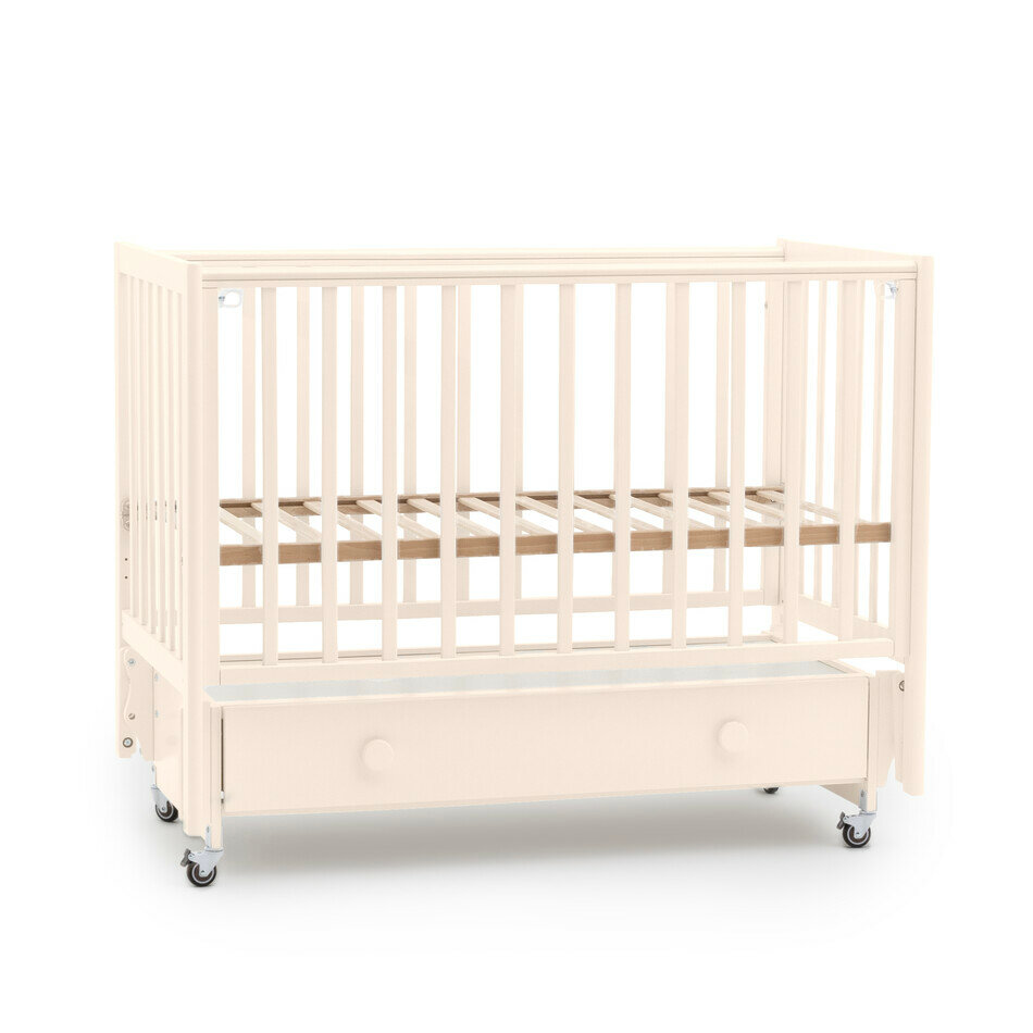 Детская кровать Woodix Colibri Go (маятник универсальный), Слоновая кость