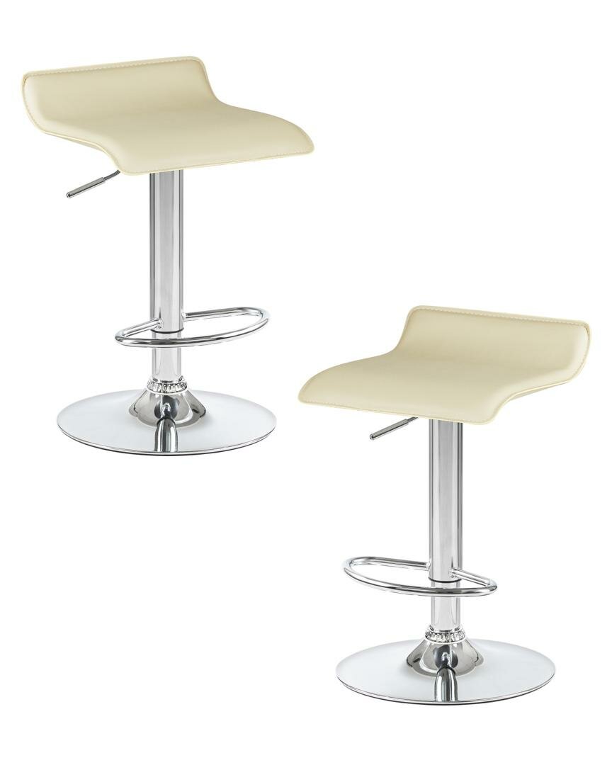 Стул барный DOBRIN Набор 2 шт Стул барный DOBRIN TOMMY, кремовый арт. LM-3013-N_CH-M_EL-cream