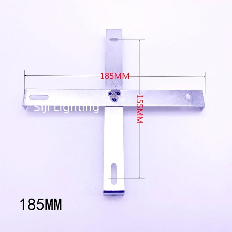 Металлический крестообразный кронштейн для люстры 185mm