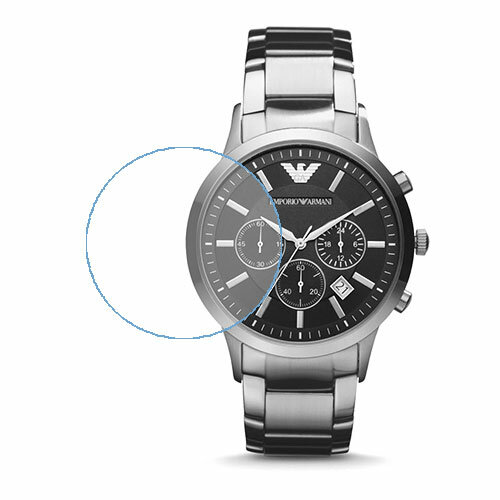 Скрин Мобайл защитный экран для часов Emporio Armani AR2434 из нано стекло 9H