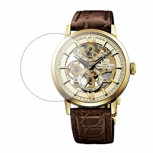 Скрин Мобайл защитный экран для часов Orient DX02001C из гидрогелевая плёнка прозрачная