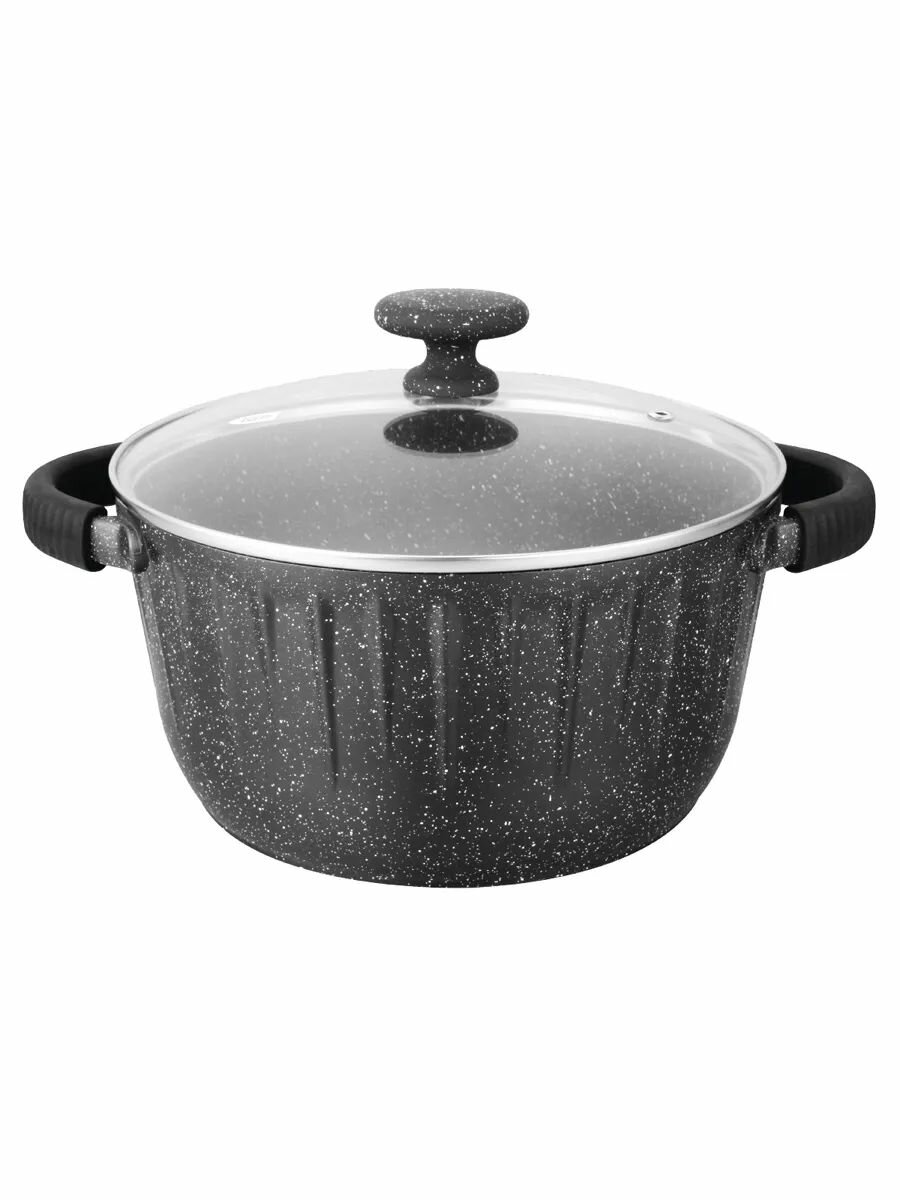 Кастрюля из литого алюминия STONE LAND SL61-005 7л 28см