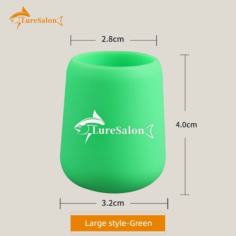 Защитный силиконовый колпачок для удилища экспортного качества, силиконовое кольцо-заглушка, противоскользящая заглушка