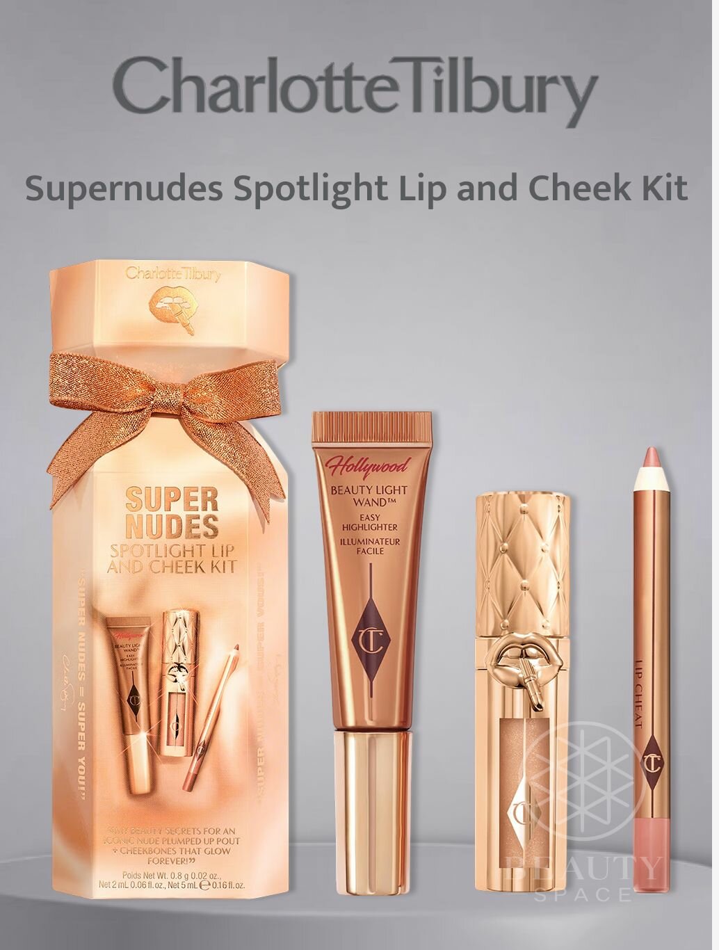 Charlotte Tilbury Набор Supernudes Spotlight Lip & Cheek